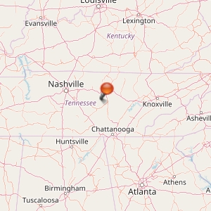 Bone Cave State Park, a Tennessee park located near Mcminnville ...