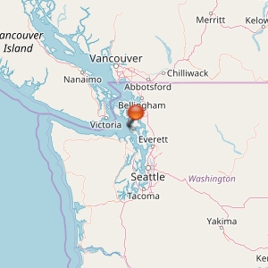 Fort Casey State Park, a Washington park located near Camano Island ...